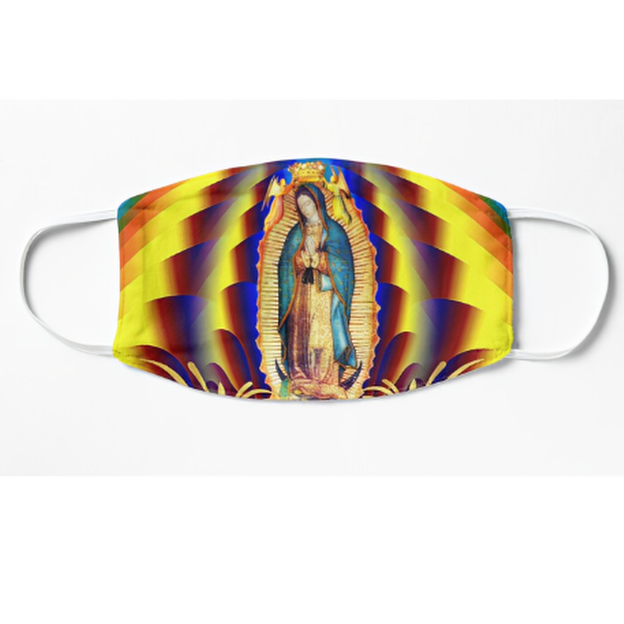Our Lady of Guadalupe Virgin Mary New Zarape Catholic Mask Face Cover ...