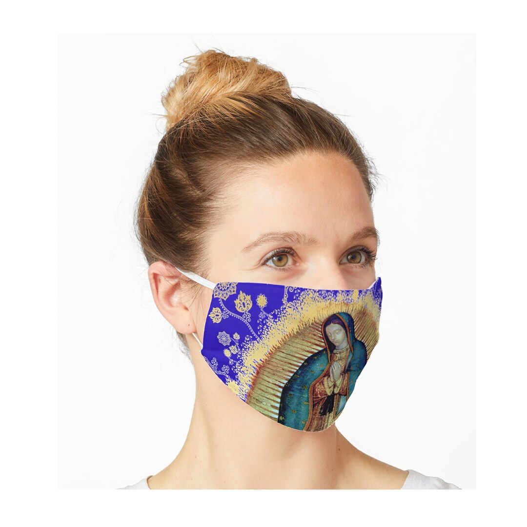 Our Lady of Guadalupe Mexican Virgin Mary Mexico Tilma Catholic Mask ...
