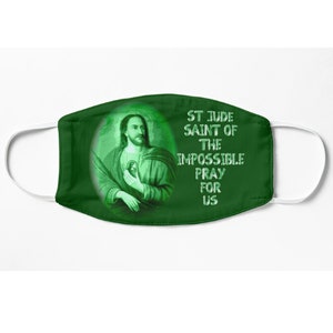 St Jude Thadeus Apostle - Saint of the Impossible Mask Face Cover 202 ...