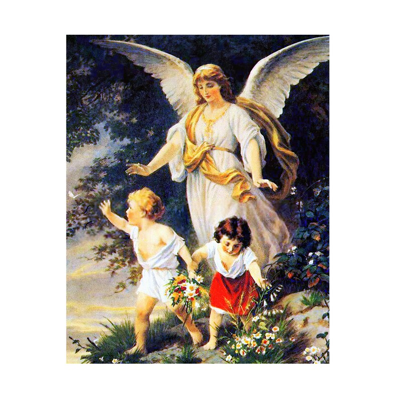 8x10 DIGITAL Guardian Angel Lot of 3 DIY Posters - Etsy