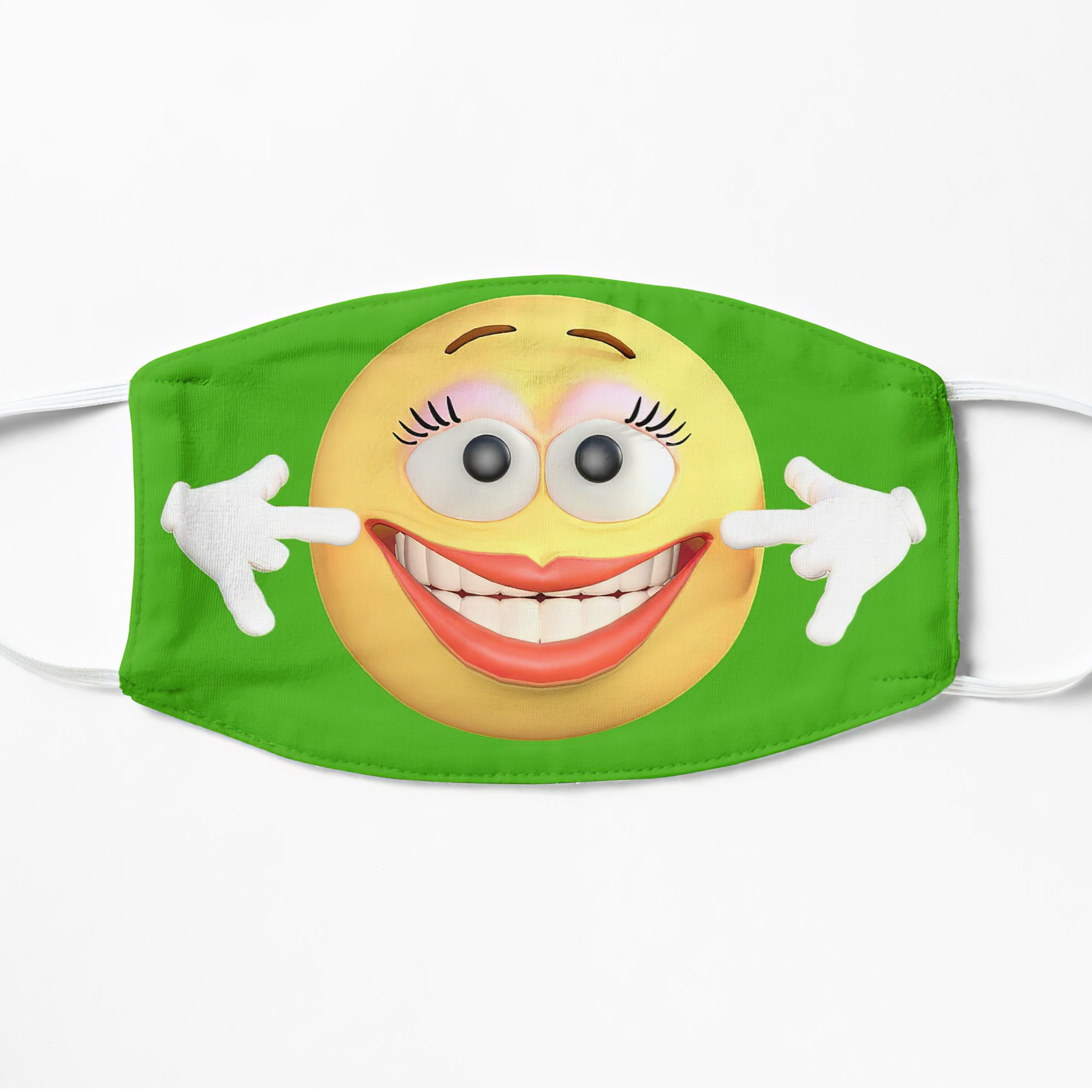Smile Funny Emoji Happy Face Cover 2020 Mask Face Cover | Etsy