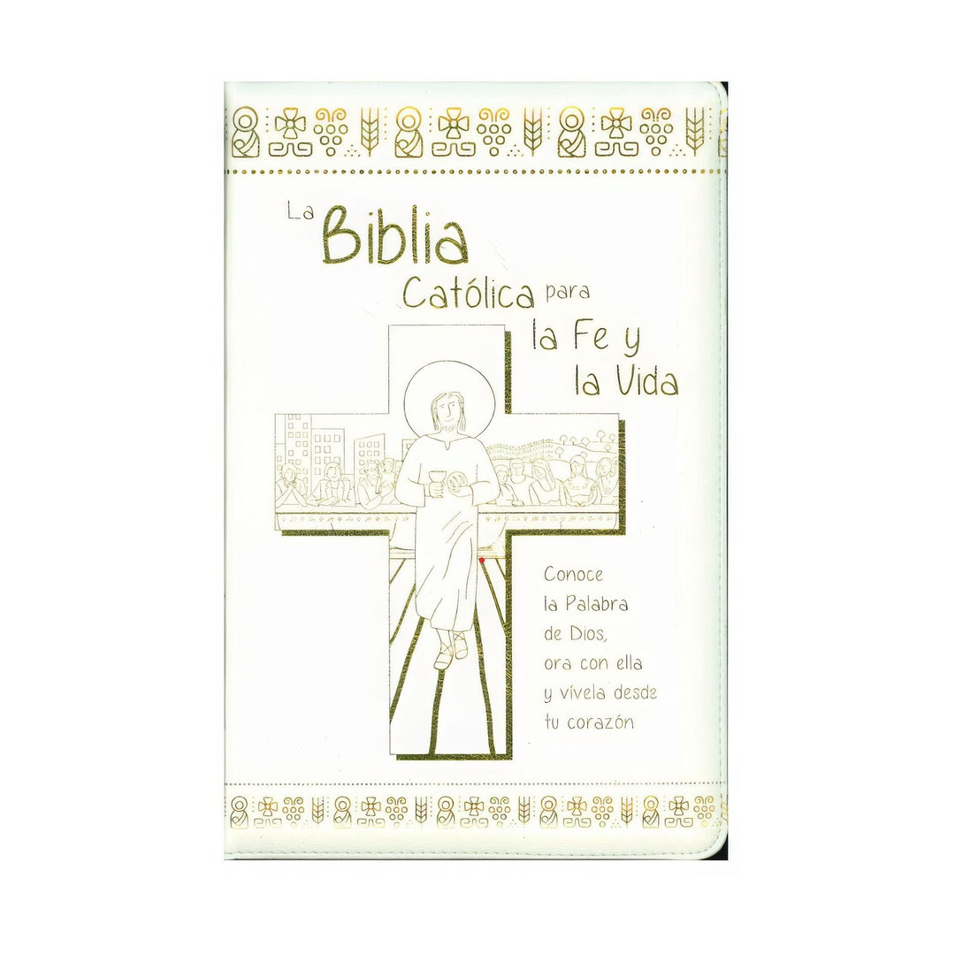La Biblia Catolica Para La Fe Y La Vida Spanish Catholic Bible - Etsy