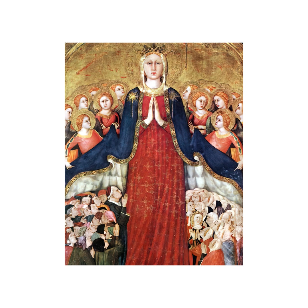 Our Lady of Mercy Printable Poster, Virgin Mary Art (digital Download ...