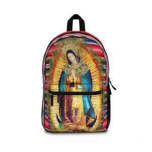 Our Lady of Guadalupe Mexican Virgin Mary Mexico Catholic Backpack ...