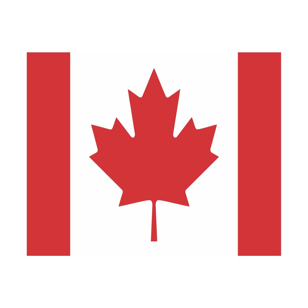 8x10 DIY DIGITAL Download Canadian Canada Flag Poster - Etsy Canada