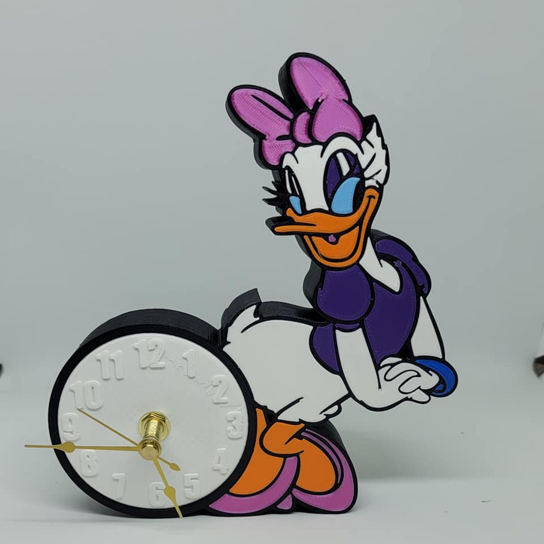 Daisy Duck Clock - Etsy
