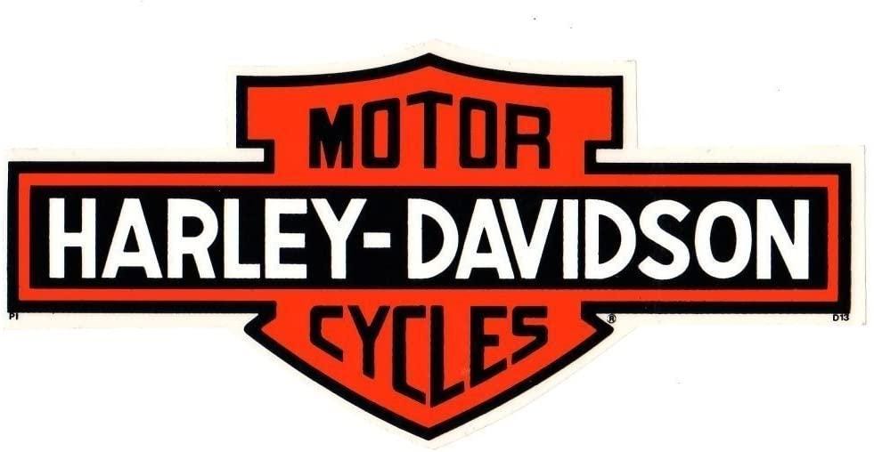 Harley Davidson 10" OUTSIDE Window Decal Sticker ~ Vintage 1990's ...