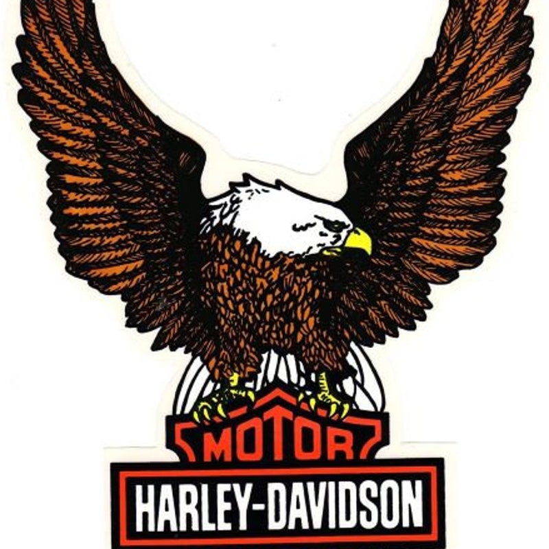 Harley Davidson Stickers - Etsy