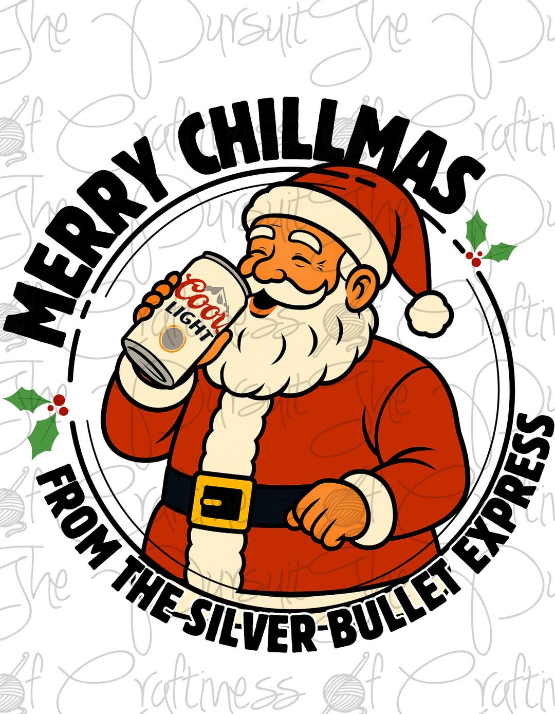 Merry Chillmas From the Silver Bullet Express - Etsy