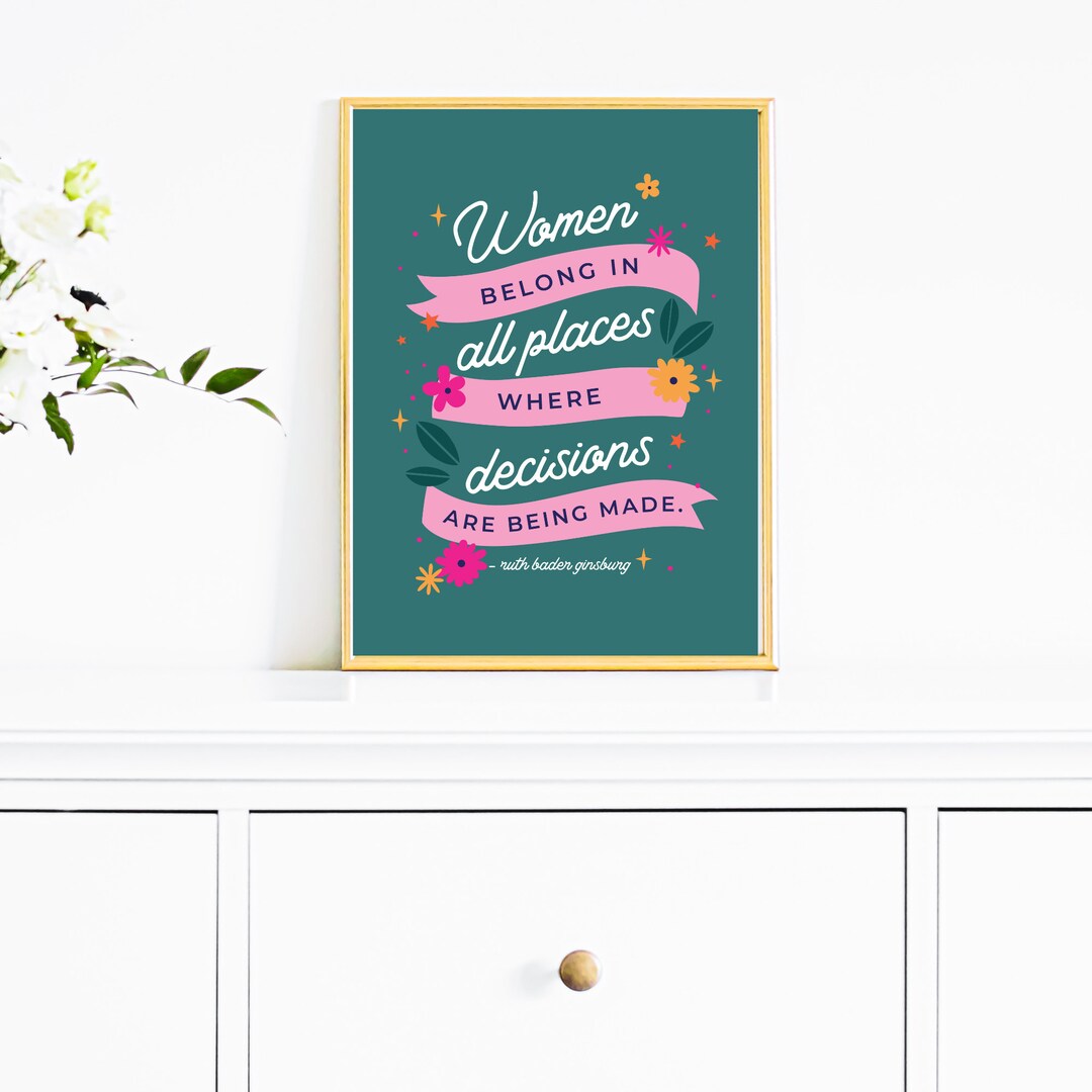 RBG Inspirational Classroom Poster – Empowering Kids Digital Print ...