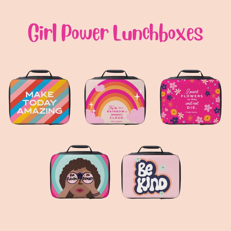 Cute Girly Lunch Box - Etsy