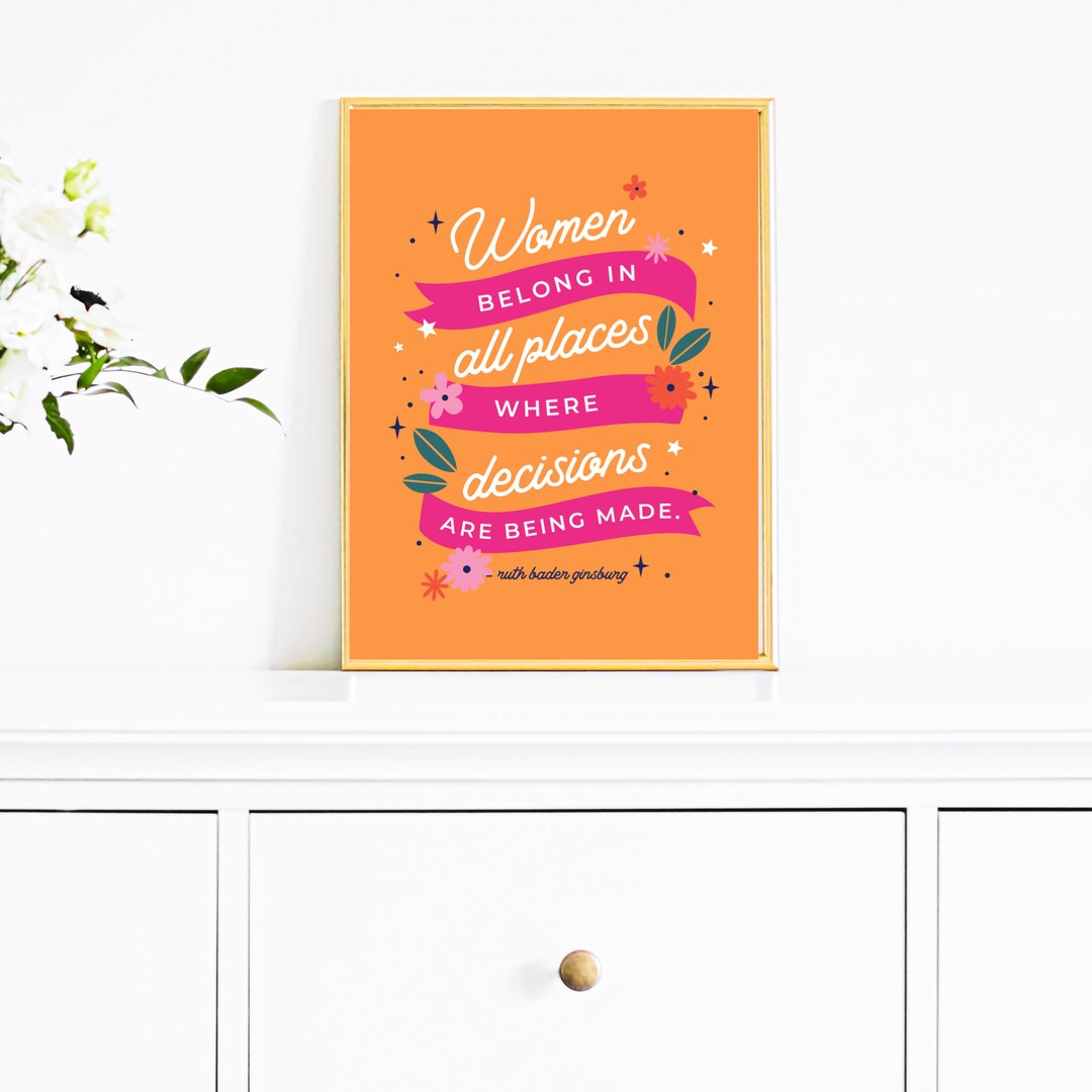 Wall Art for Girls Room Décor Instant Download Art Print Vibrant Poster ...