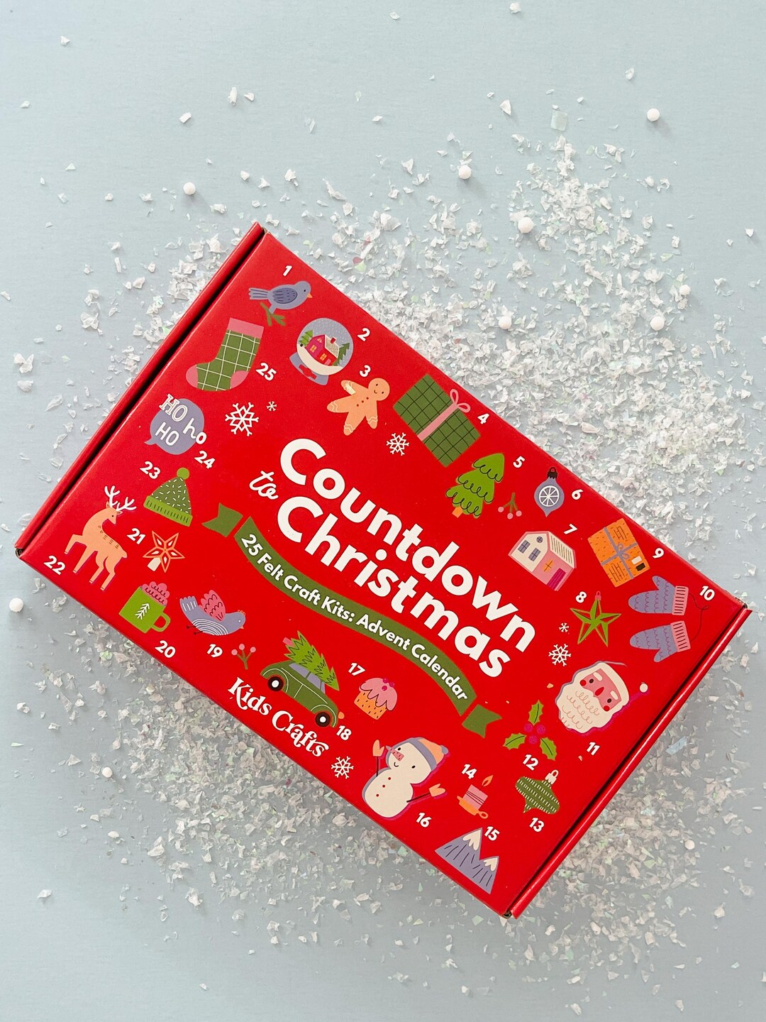 Kids Crafts Christmas Advent Calendar DIY Craft Advent Calendar 25 DIY ...