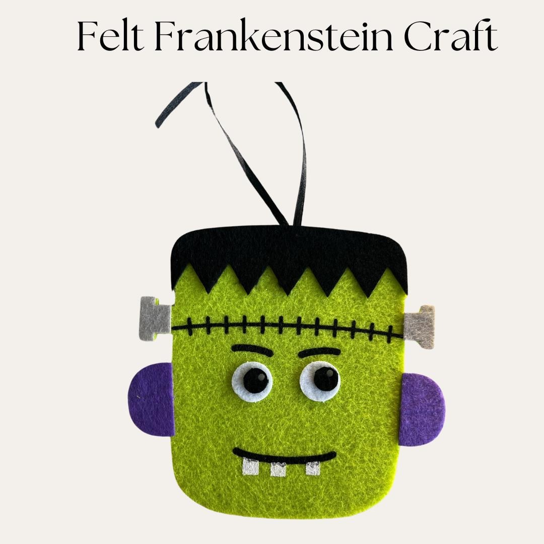 Felt Frankenstein Halloween Craft Kit: Easy Kids Activity - Etsy