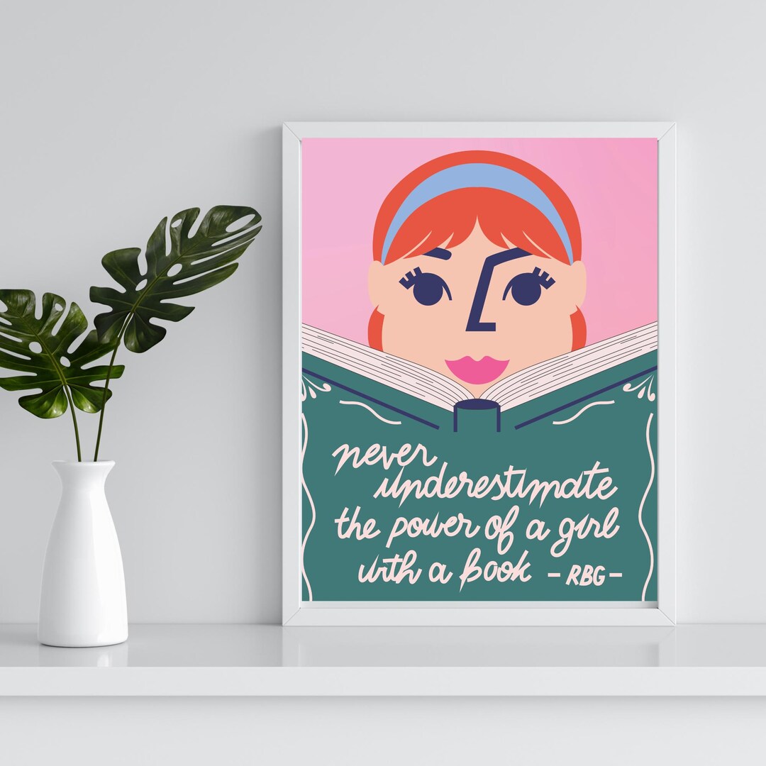RBG Inspirational Classroom Poster Empowering Kids Digital Print RBG ...