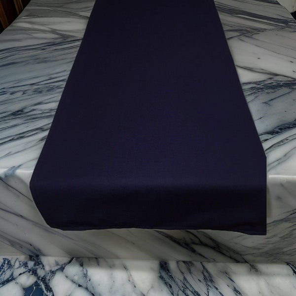 Navy Table Runner - Etsy