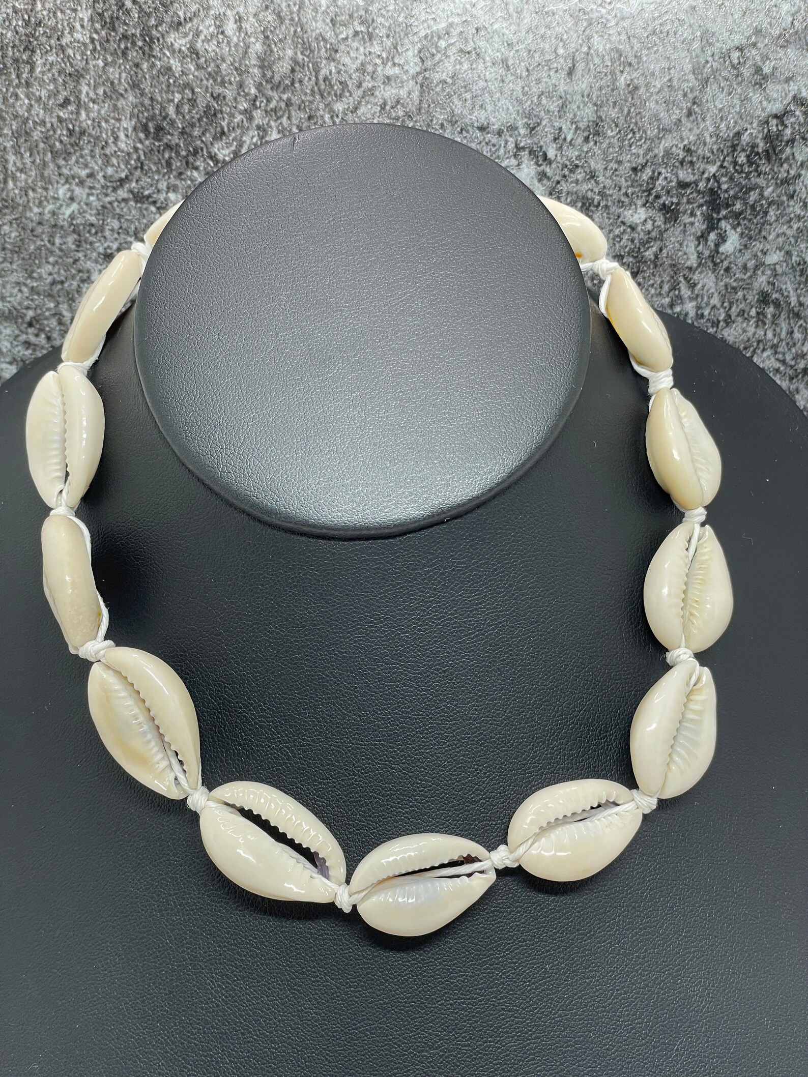 Cowrie Shell Necklace, Cowrie Shell Choker Necklace, Natural Cowrie ...
