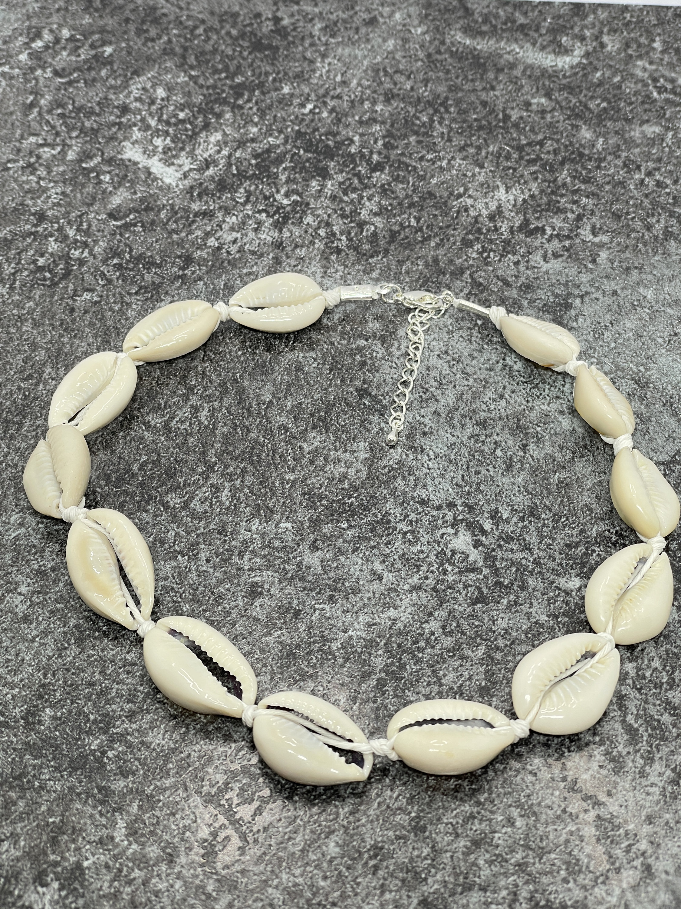 Cowrie Shell Necklace, Cowrie Shell Choker Necklace, Natural Cowrie ...