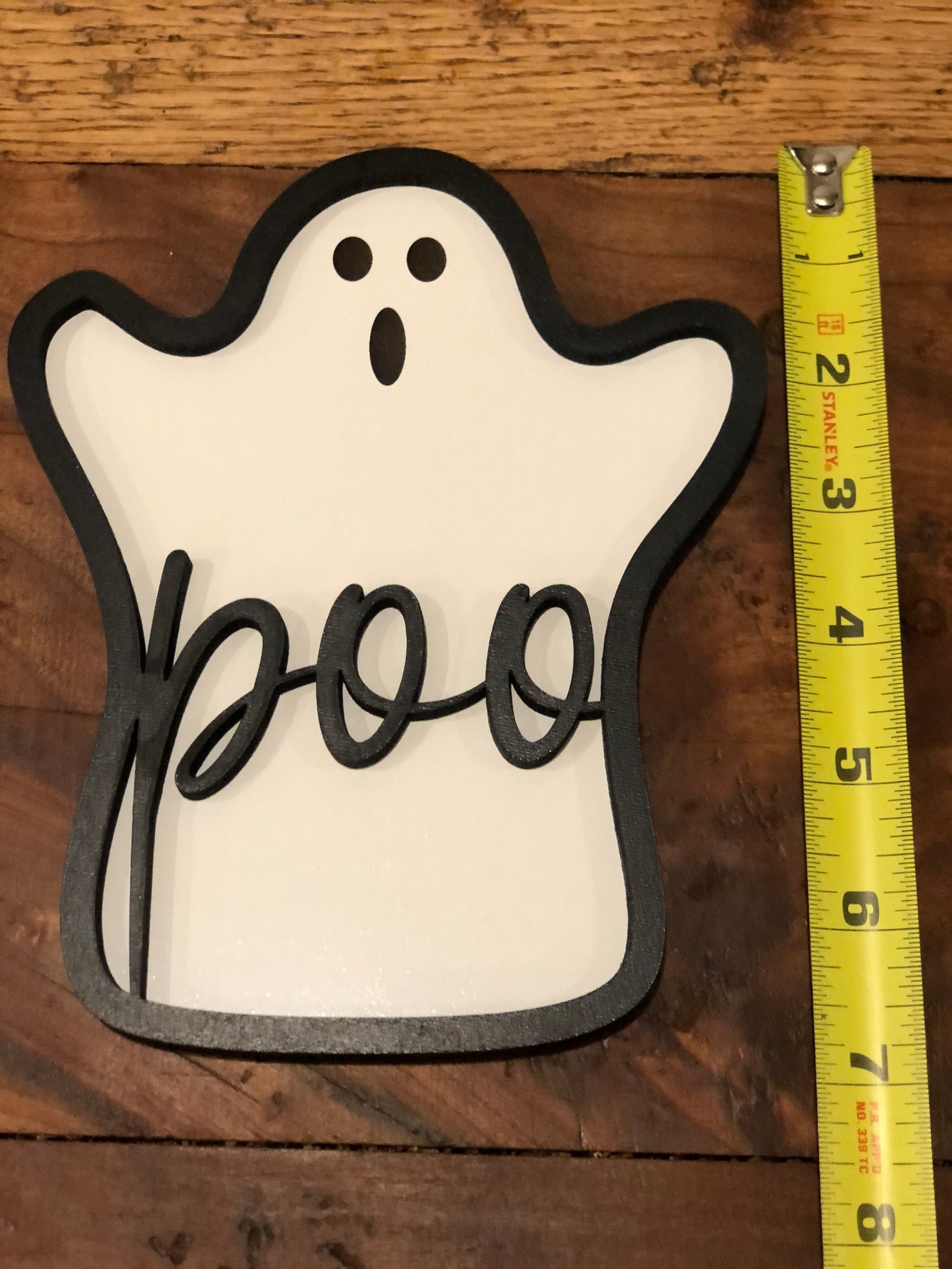 Poo / Funny Halloween Bathroom Sign / Ghost. Boo/Poo | Etsy