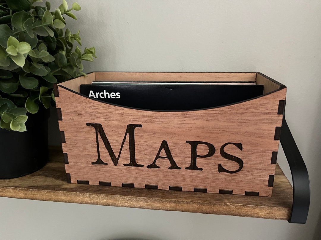 National Park Map Box. Travel Gift. - Etsy