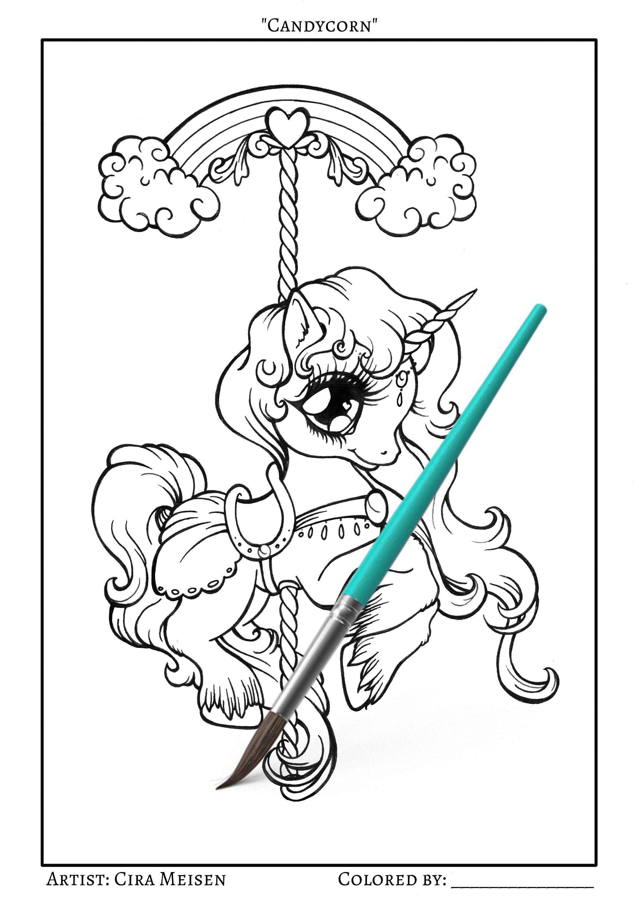 Cira's COLORING BOOK - PART 1, Instant Download & Coloring Book - Etsy