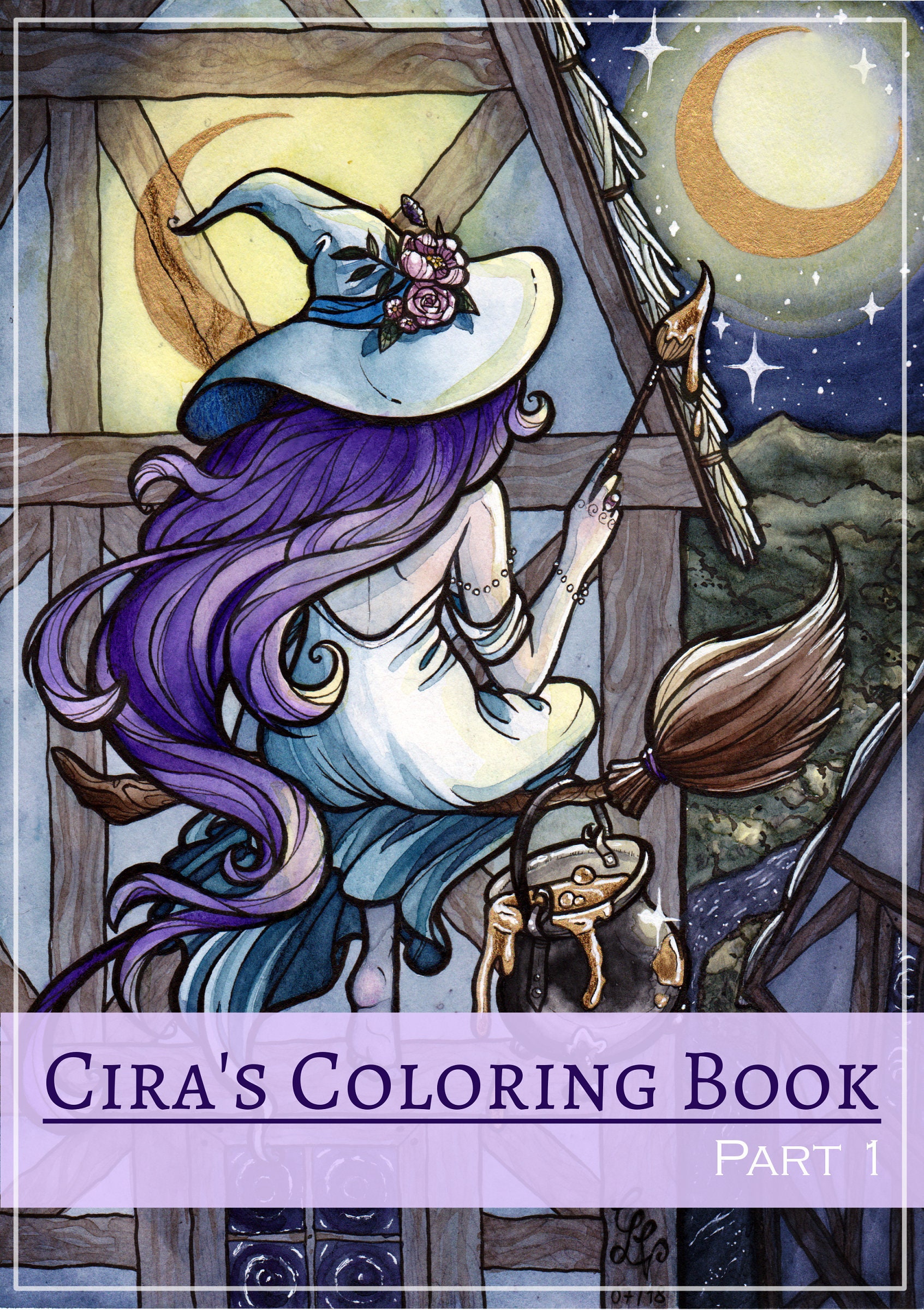 Cira's COLORING BOOK - PART 1, Instant Download & Coloring Book - Etsy