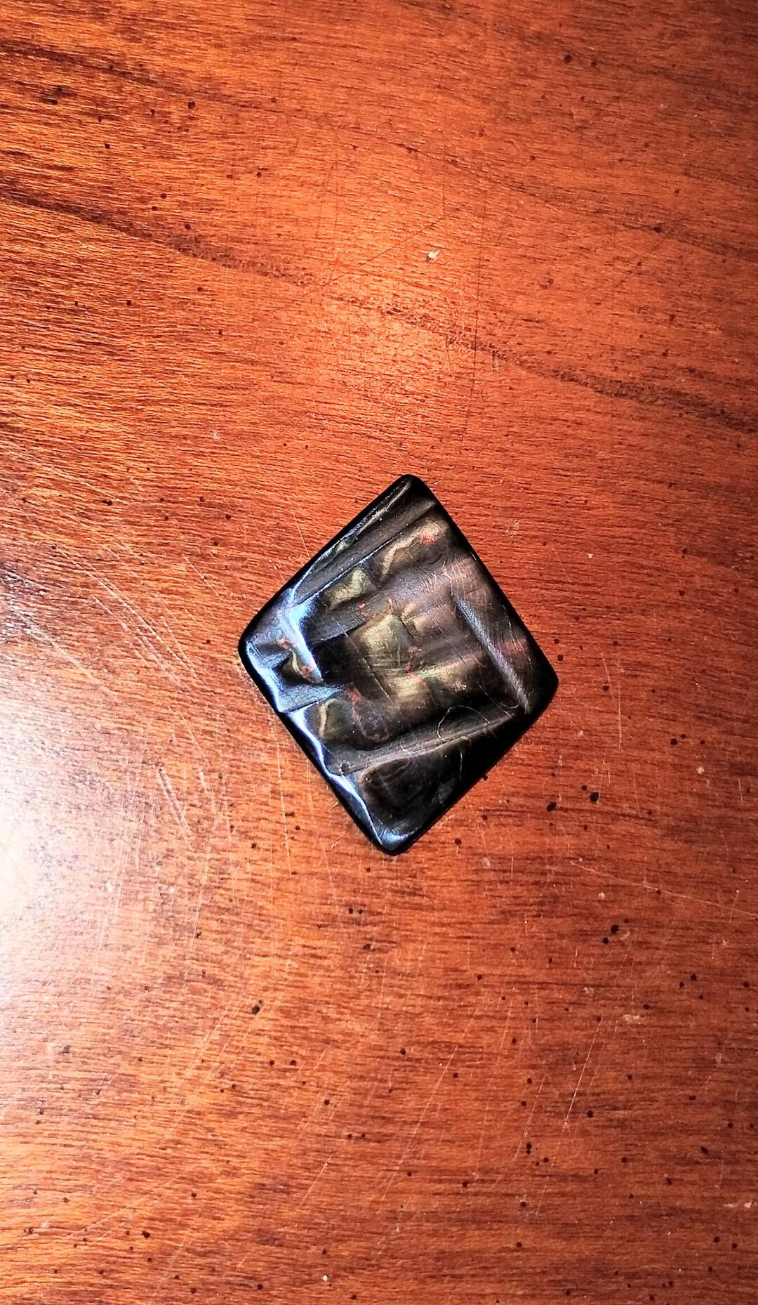 The Diamond Diamond Shape Hand Ground Handmade Damascus Steel Ball ...