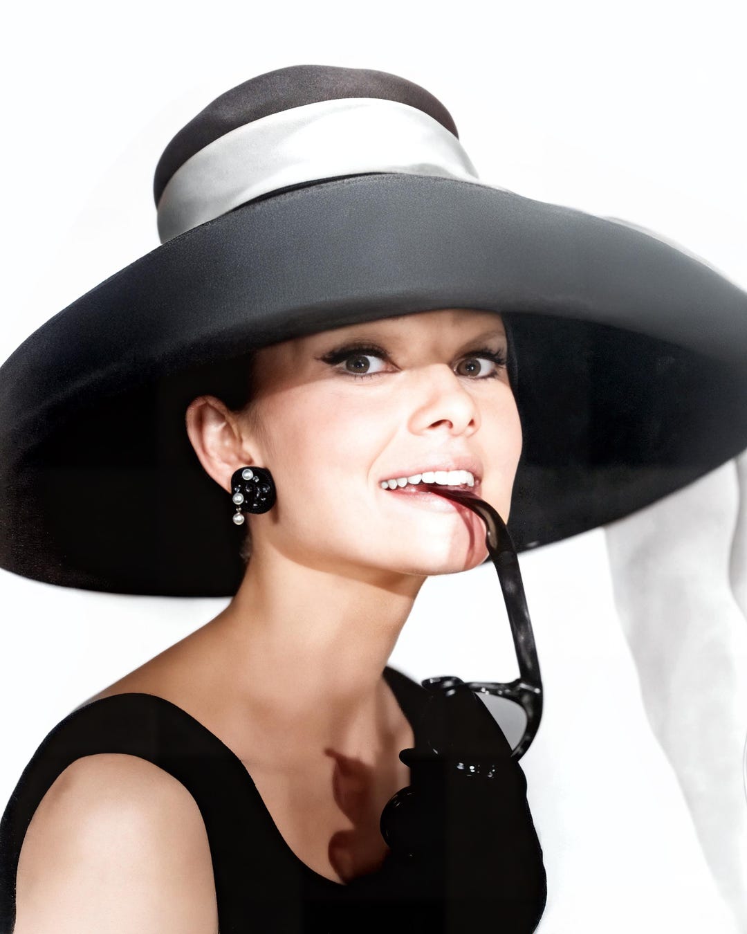 Audrey Hepburn Restored & Colorized Photo 16' X 20" Digital Download ...