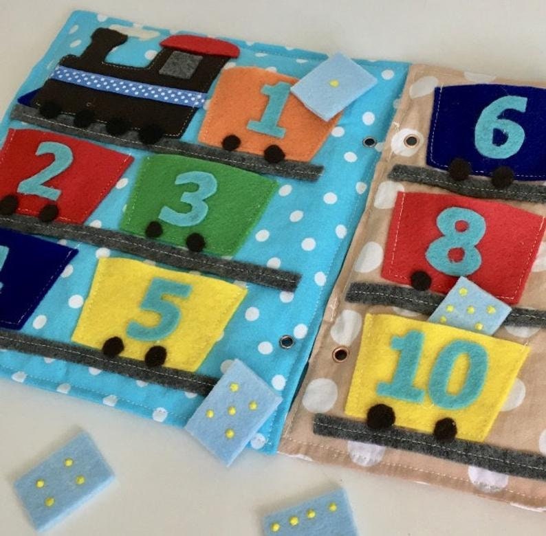 Quiet Book Pattern PDF & Tutorial | Quiet Book Kit | Quiet Book ...