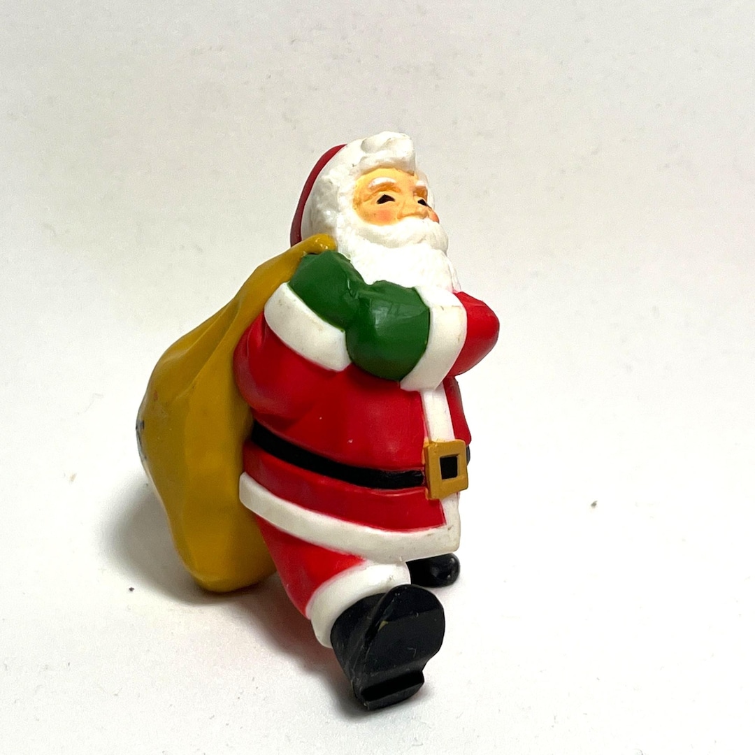 Vintage Hallmark Santas Rooftop Deliveries Merry Miniature Figurine ...