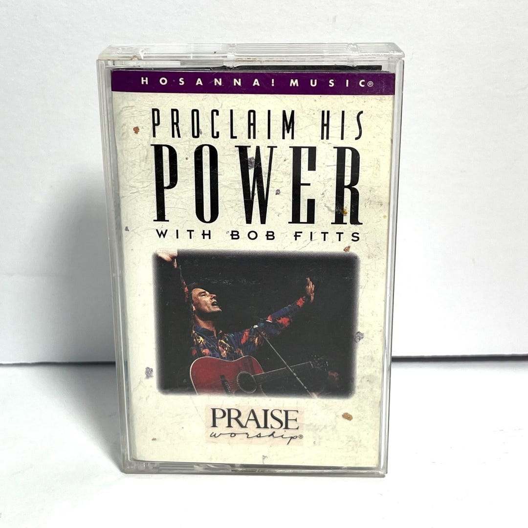 Praise and Worship Cassette Proclaim His Power Bob Fitts - Etsy
