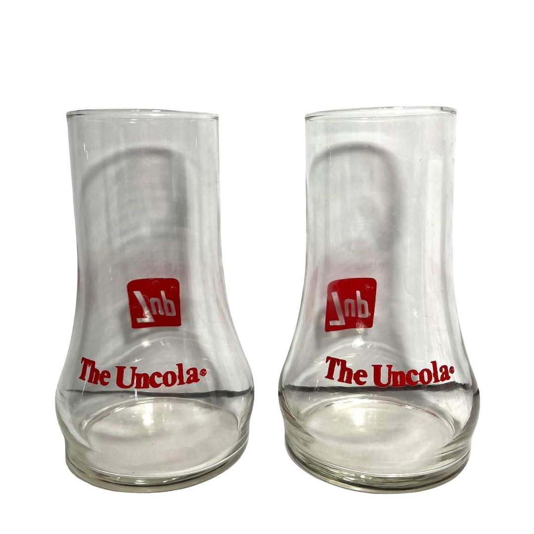 Vintage 7 up the Uncola Logo Glasses Set of 2 - Etsy