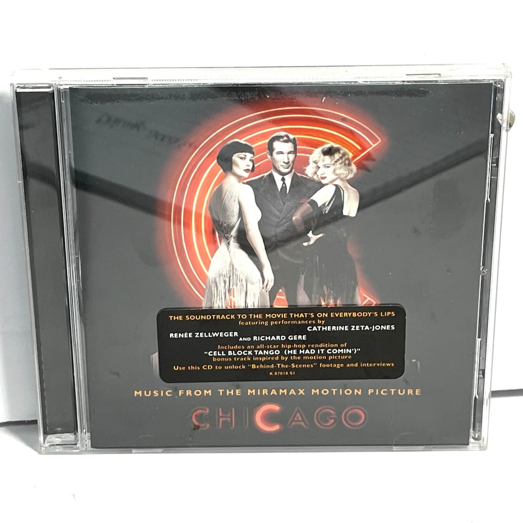 Chicago Soundtrack CD From Motion Picture 2002 - Etsy