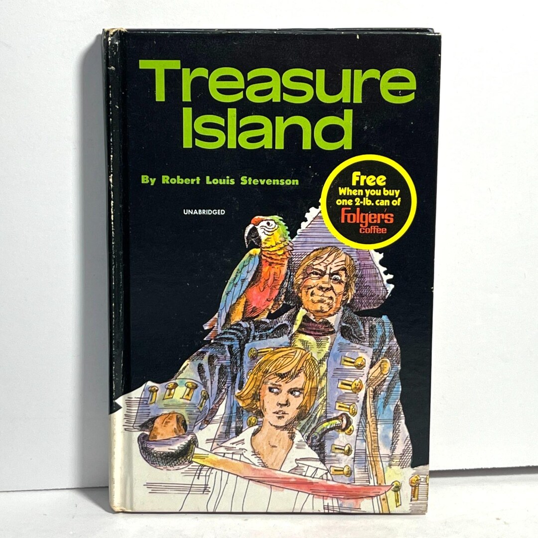 Treasure Island by Robert Louis Stevenson Whitman 1971 - Etsy