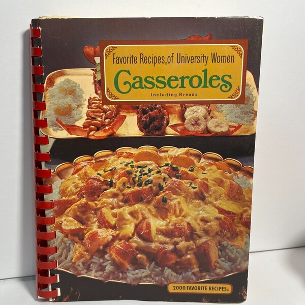 Casserole Cookbook - Etsy