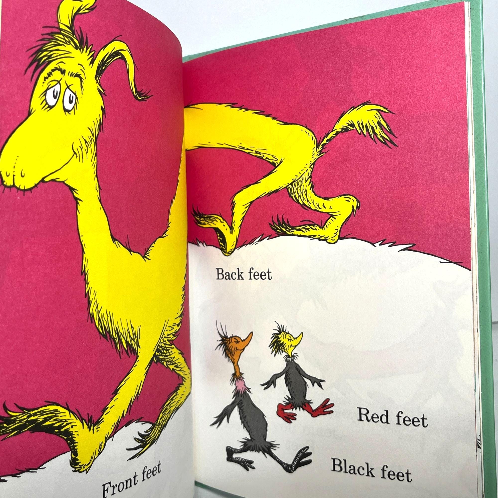The Foot Book by Dr Seuss Hardcover - Etsy