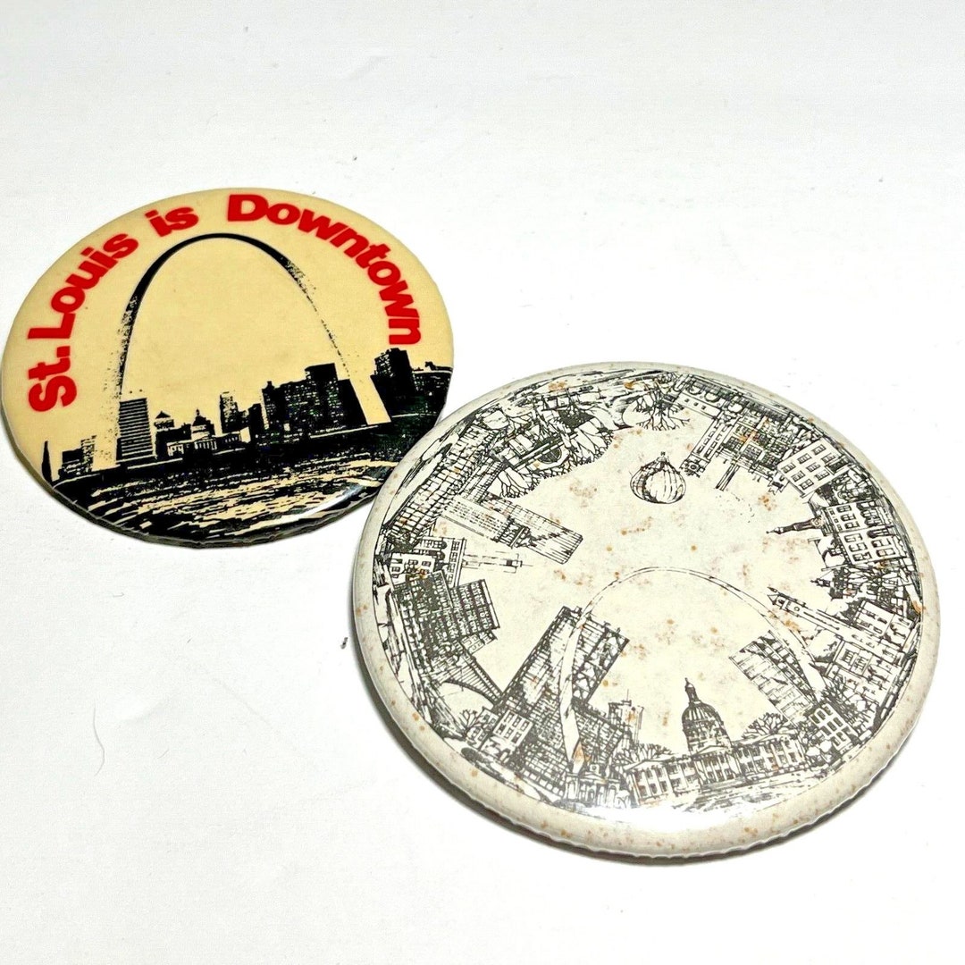 Vintage St Louis Missouri Gateway Arch Buttons - Etsy