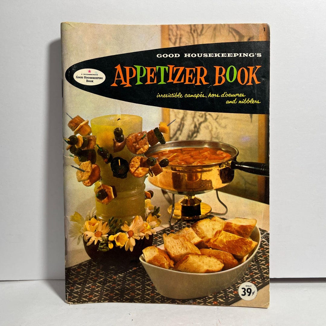 Good Housekeeping Appetizer Book 1958 Edition - Etsy