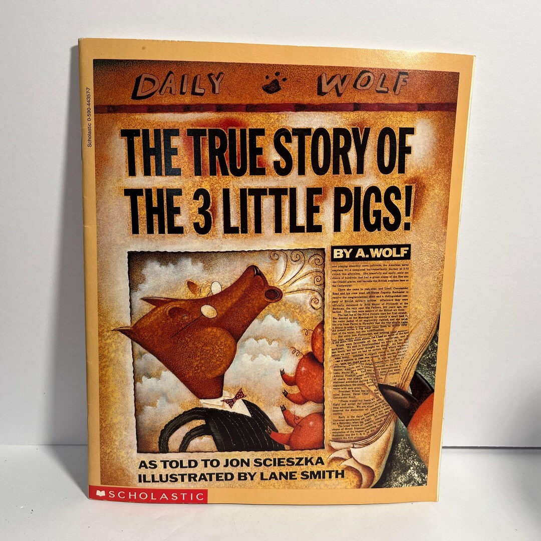 The True Story of the 3 Little Pigs by Jon Scieszka & Lane Smith ...