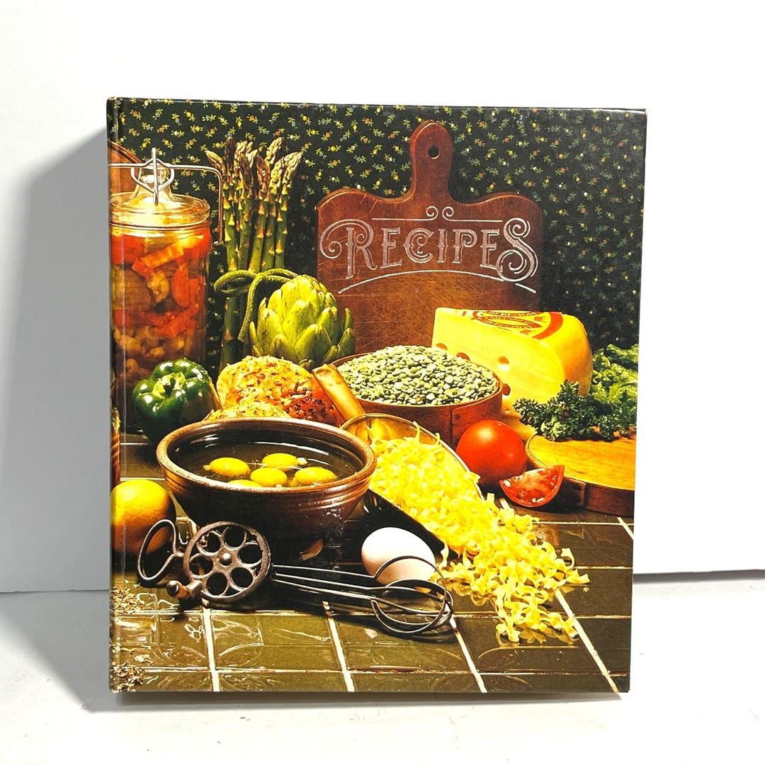 Vintage Recipe Book Handwritten Recipes Notes Grandmother Brinkerhoff ...