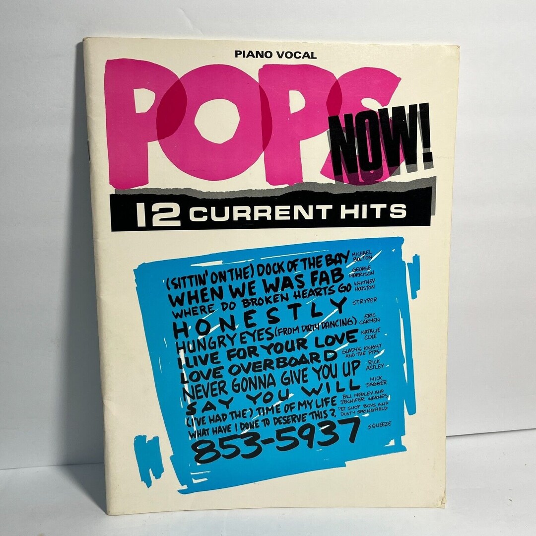 Pops Now 12 Current Hits 1988 - Etsy