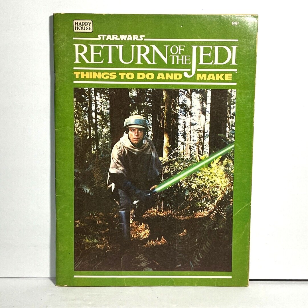 Star Wars Return of the Jedi Things to Do and Make 1983 - Etsy