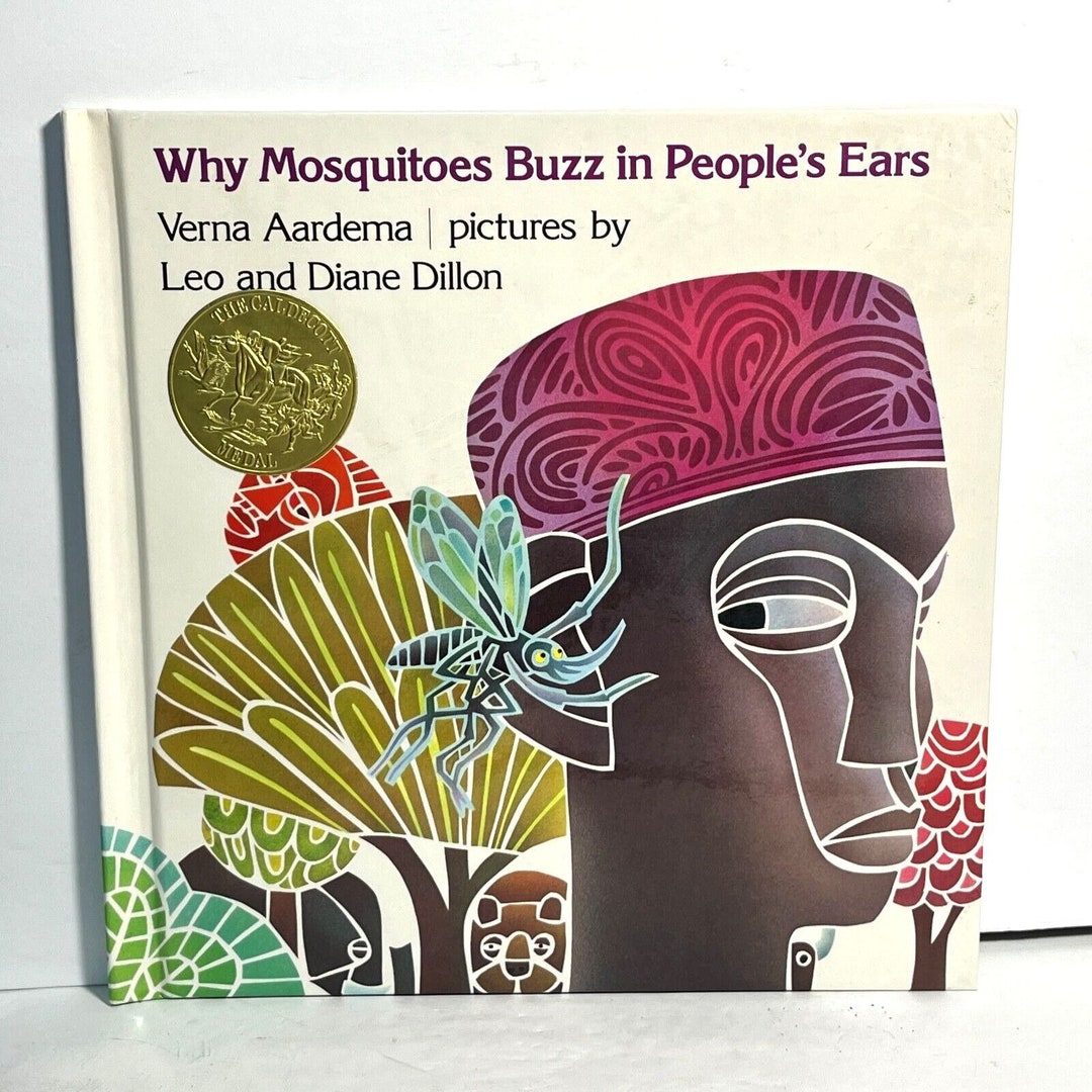 Why Mosquitoes Buzz in Peoples Ears Verna Aardema 1975 Hardcover - Etsy
