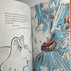 Horton Hears A Who and Horton Hatches the Egg by Dr. Seuss Hardcover ...