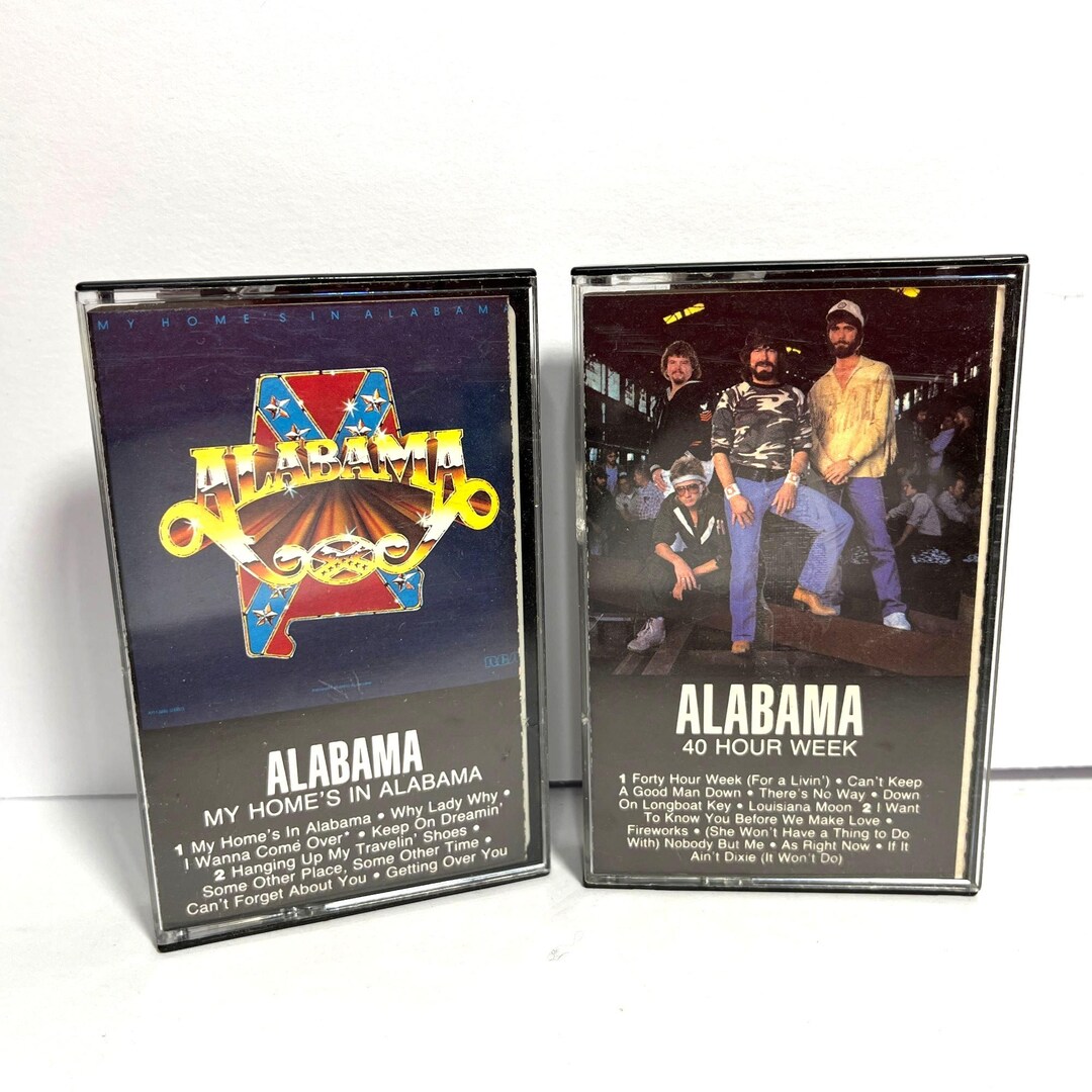 Vintage Alabama Cassette Tapes My Homes in Alabama and 40 Hour Week - Etsy