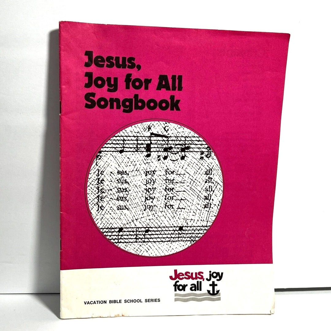 Jesus Joy for All Songbook 1982 Vacation Bible School Lutheran - Etsy