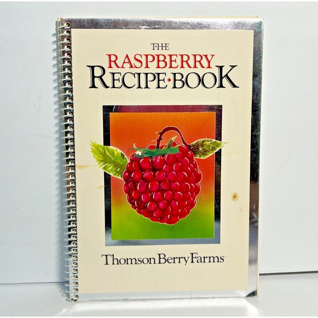 The Raspberry Recipe Book Thomson Berry Farms 1985 - Etsy