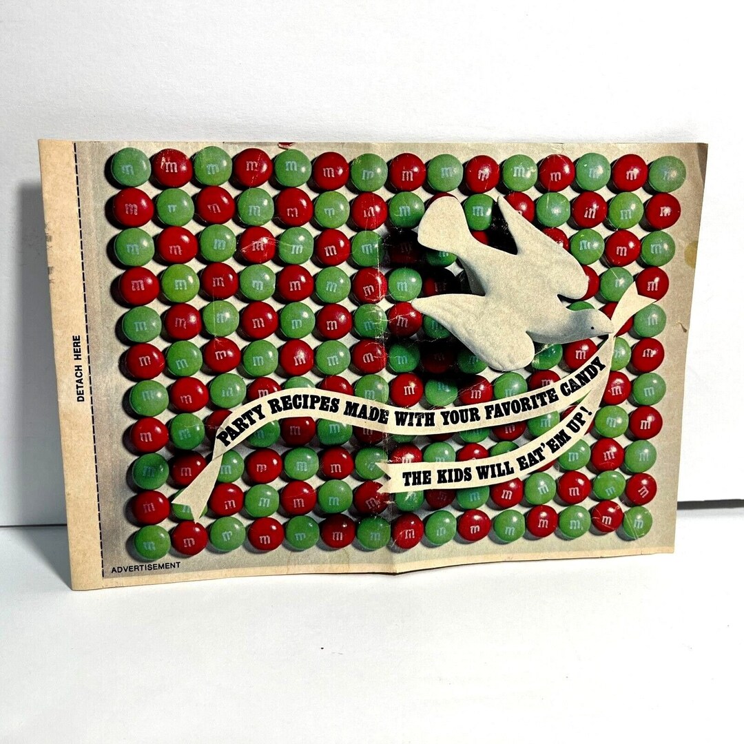 Mars Candy Recipe Christmas Booklet 1970s - Etsy