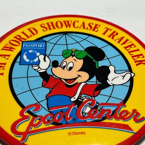 Vintage Disney Epcot Center World Showcase Traveler M… - Gem