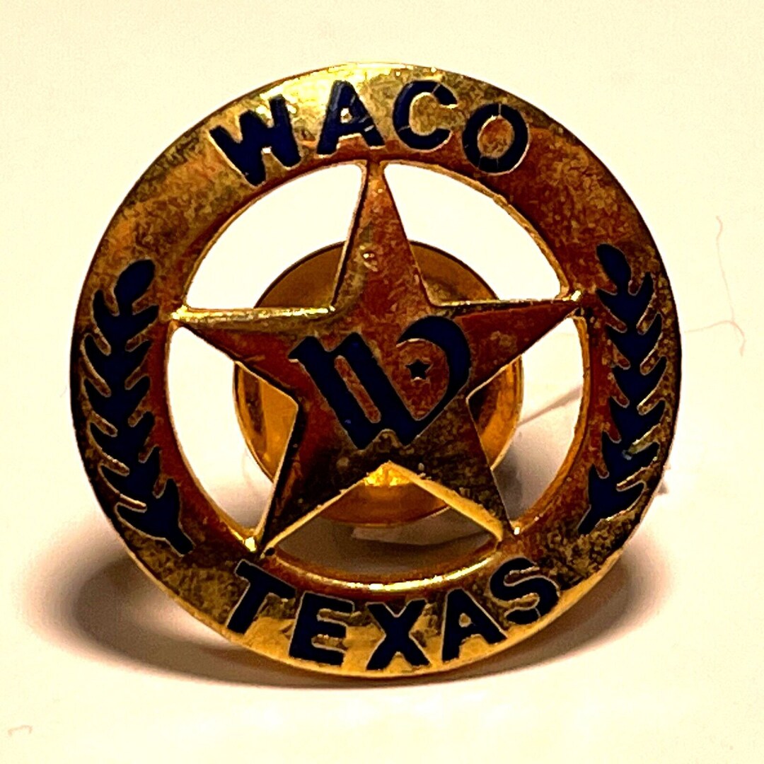 Waco Texas Lapel Pin Brooch - Etsy